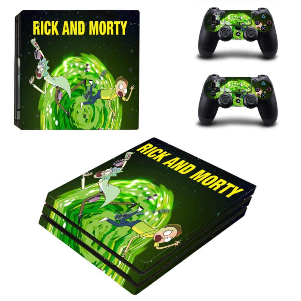PS4 Pro Vinyl Skin Sticker Decal - Rick And Morty - ConsoleSkins.co