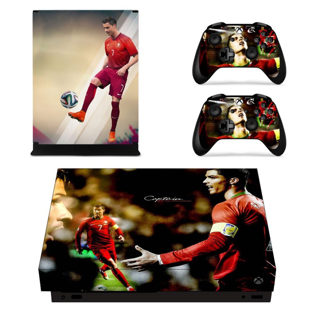 2018 FIFA World Cup Cristiano Ronaldo Skin Sticker Xbox One X Decal ...