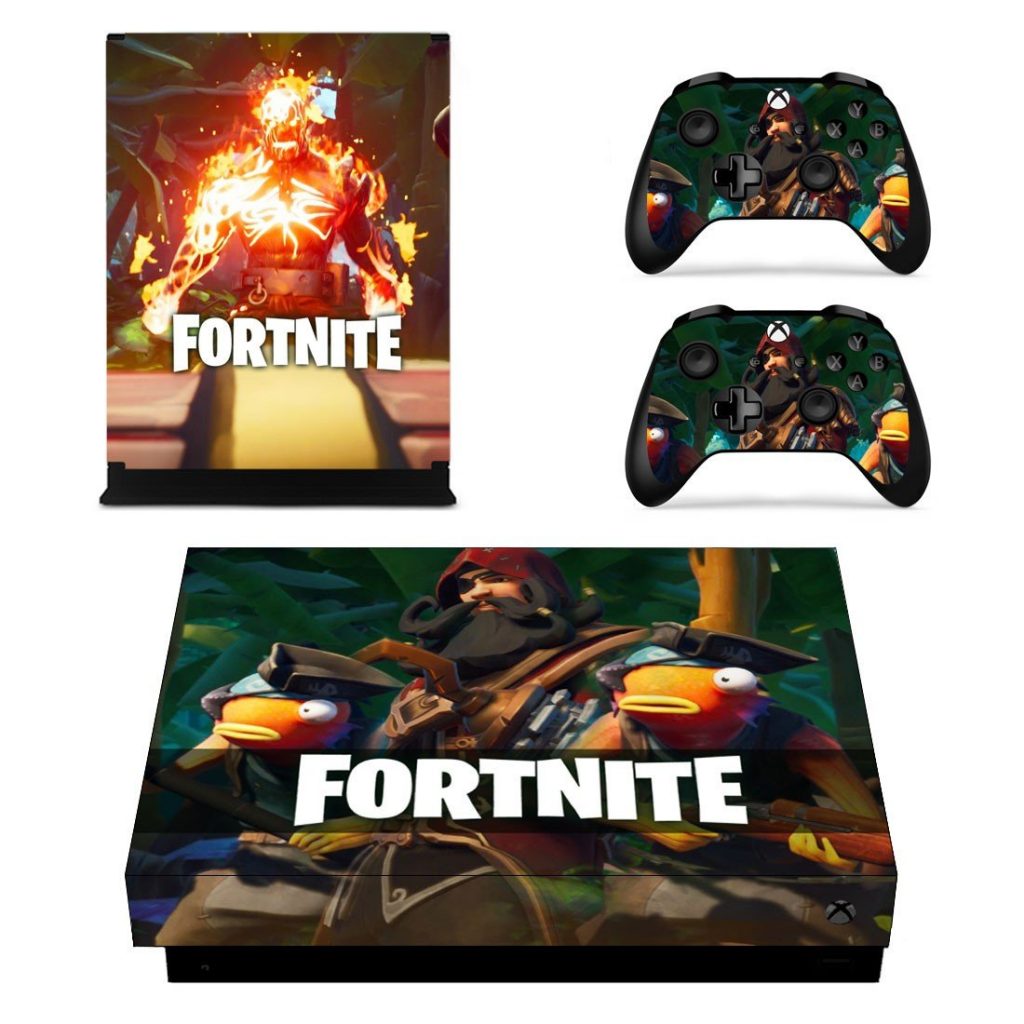 Fortnite Skin Sticker Decal for Xbox One X Design 2 - ConsoleSkins.co
