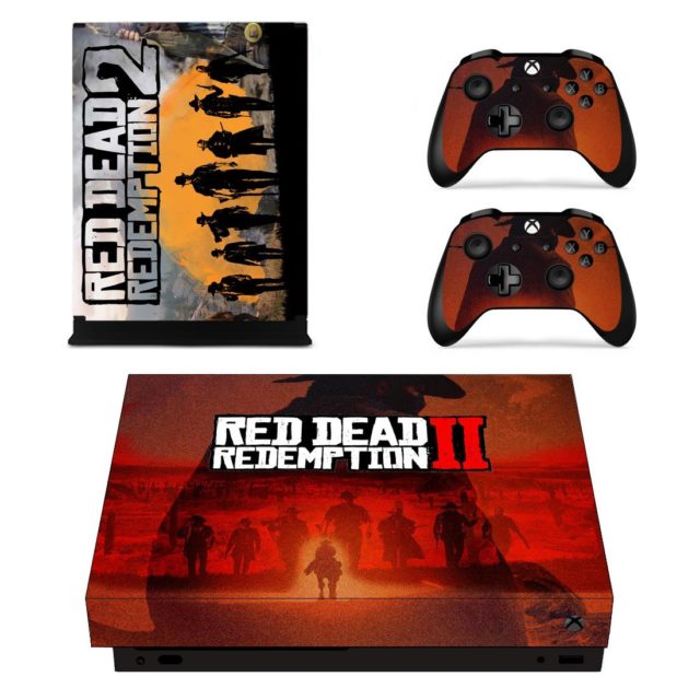 Red Dead Redemption 2 Decal Skin Sticker For Xbox One X Controllers ...