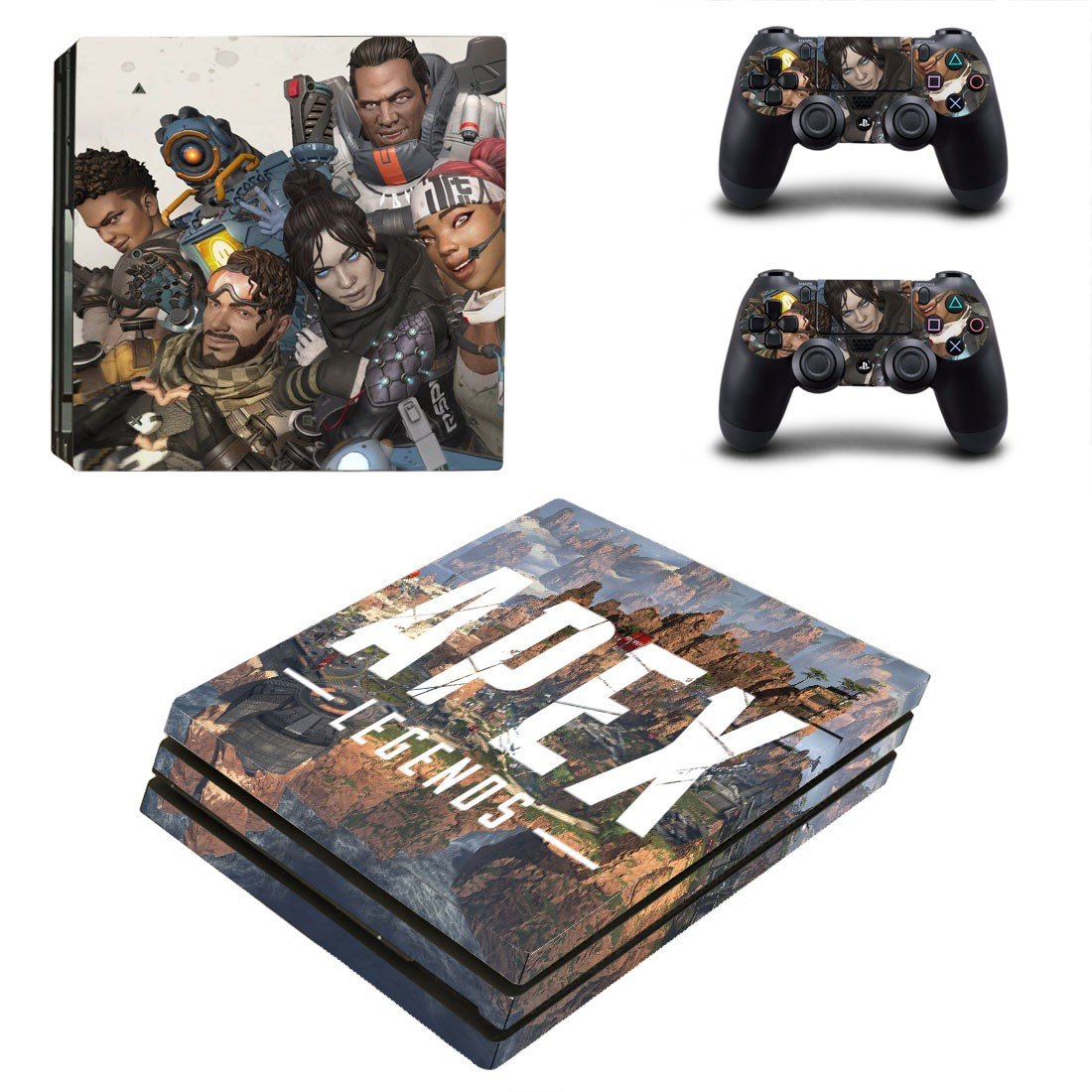 Controllers Skin Sticker and PS4 Pro for Apex Legends - ConsoleSkins.co