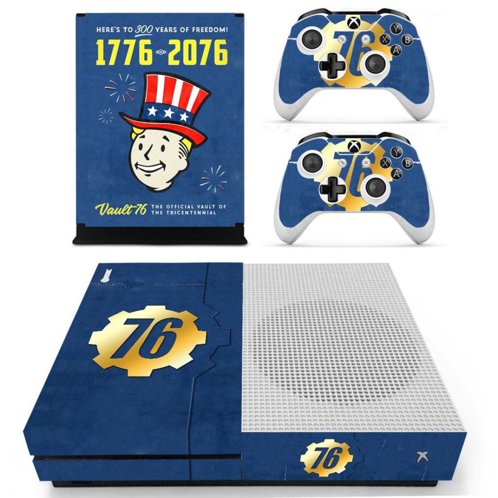 Fallout 76 Cover For Xbox One S - ConsoleSkins.co