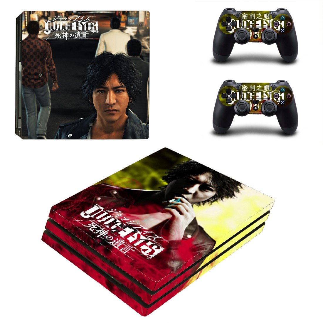 Judge Eyes for PS4 Pro and Controllers Decal Skin Sticker - ConsoleSkins.co