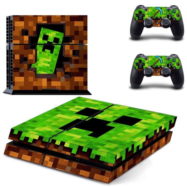 Minecraft Cover For PlayStation 4 - ConsoleSkins.co