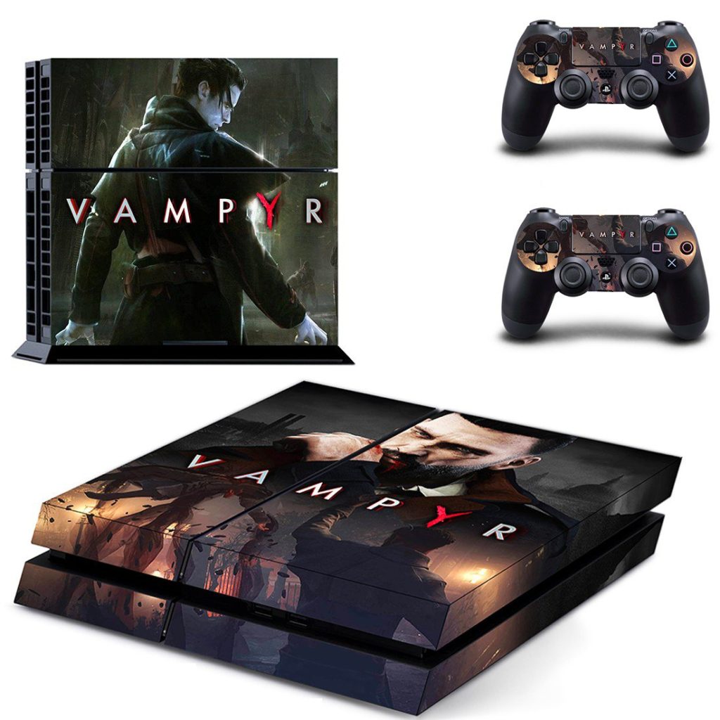 PlayStation 4 Skin Cover - Vampyr - ConsoleSkins.co
