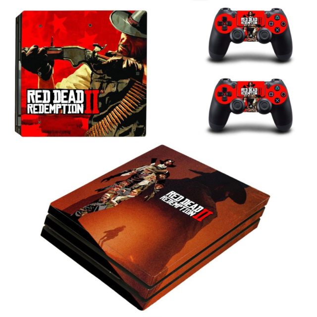 Red Dead Redemption 2 Cover For PS4 Pro - ConsoleSkins.co