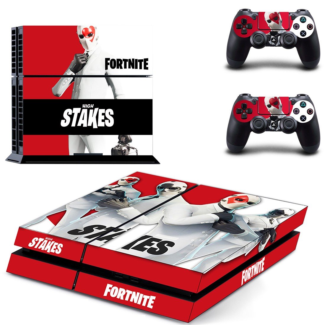 Skin Cover for PlayStation 4 - Fortnite Design 2 - ConsoleSkins.co