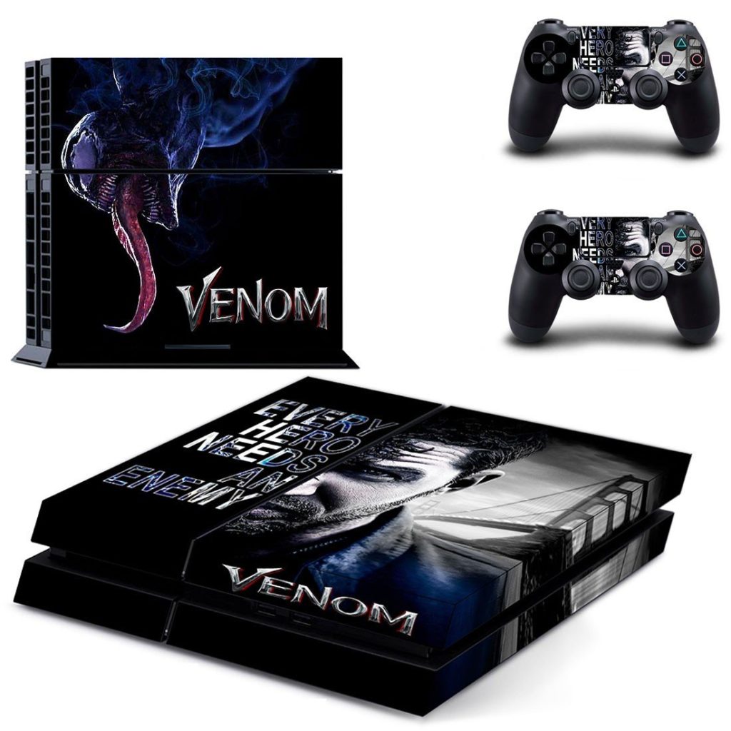 Venom Sticker For PlayStation 4 And Controllers - ConsoleSkins.co