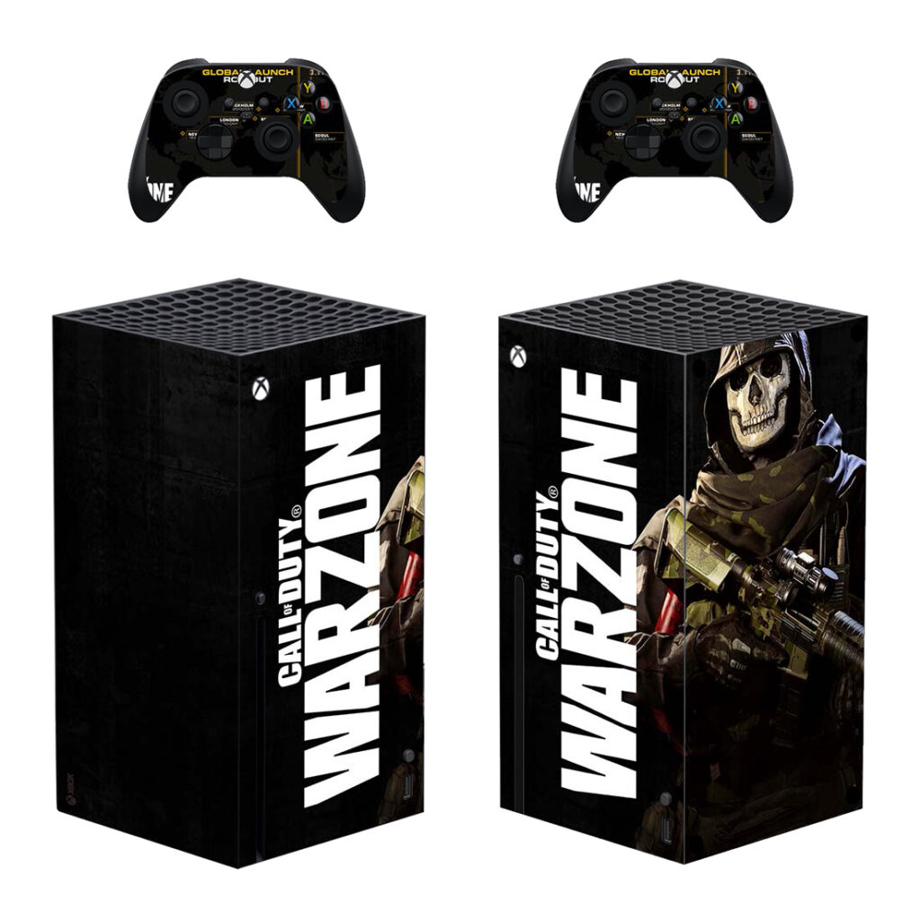 Call of Duty: Warzone Xbox Series X Skin Sticker Decal - ConsoleSkins.co