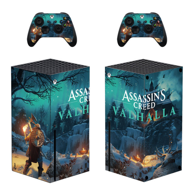 Assassin's Creed Valhalla Skin Sticker Decal For Xbox Series X- Design ...
