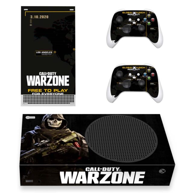 Call Of Duty Warzone Xbox Series S Skin Sticker Decal - ConsoleSkins.co