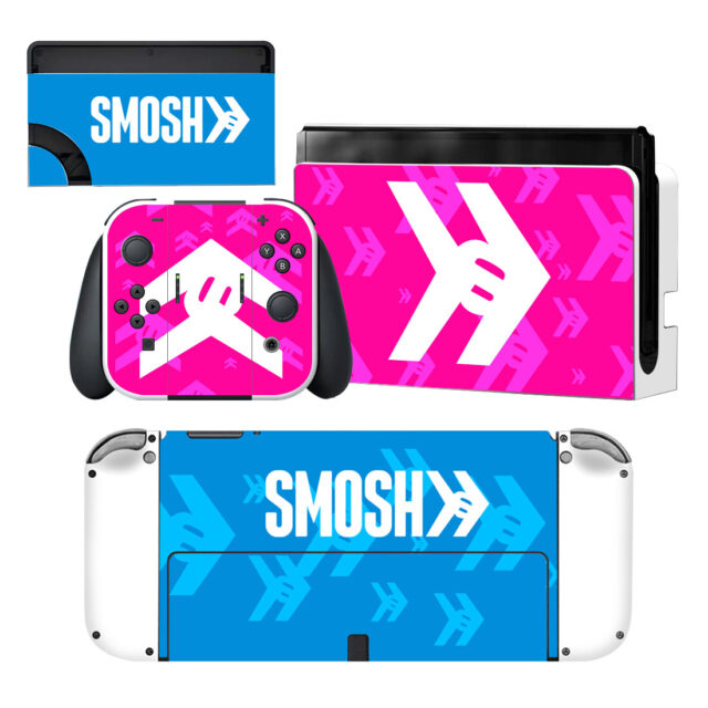 Smosh Skin Sticker Decal For Nintendo Switch OLED & Joycons ...