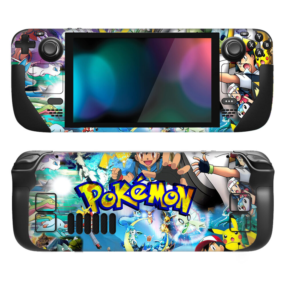 Pokemon Skin Sticker Decal for Steam Deck - ConsoleSkins.co