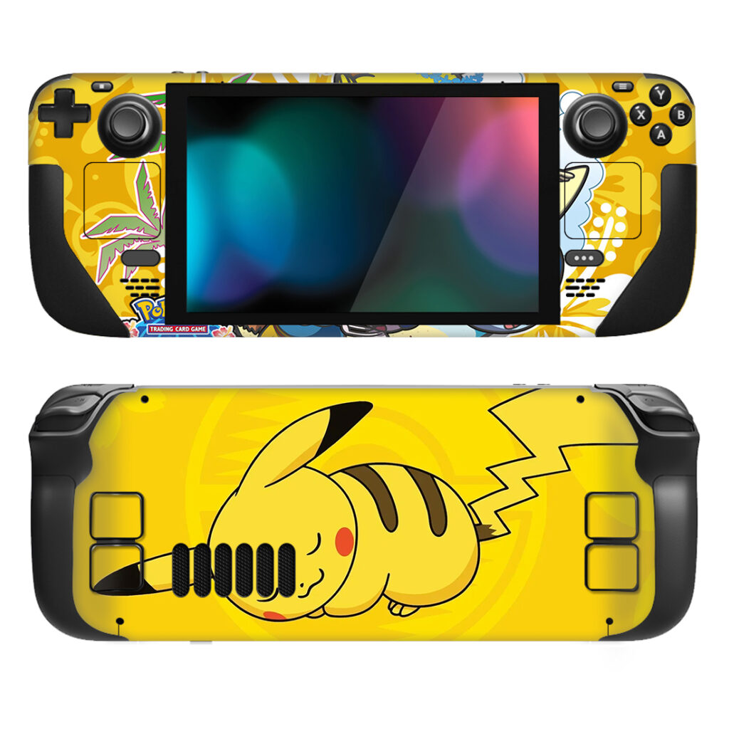 Pikachu Steam Deck Skin Sticker Decal - ConsoleSkins.co