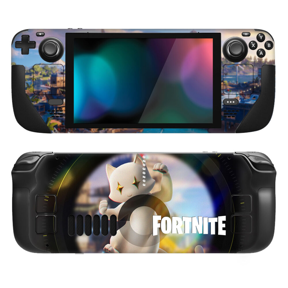 Fortnite Ghost Meowscles Skin Sticker Decal for Steam Deck ...