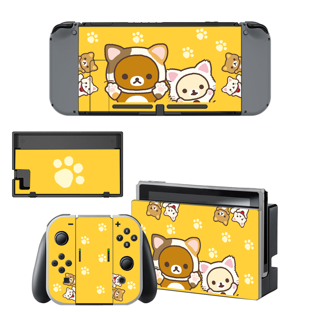 Rilakkuma Nintendo Switch Skin Sticker Decal - ConsoleSkins.co