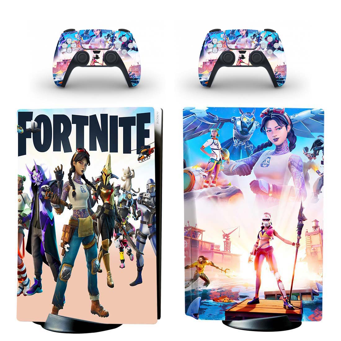 Fortnite Console Skin Sticker And Controllers Design 3 - ConsoleSkins.co