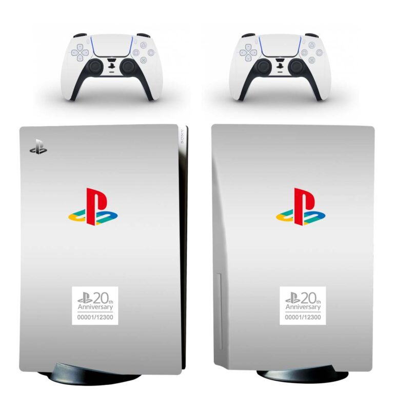 Colorful PlayStation Symbol PS5 Skin Sticker - ConsoleSkins.co