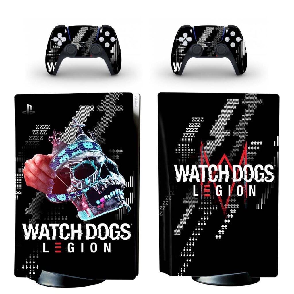Watch Dogs: Legion PS5 Skin Sticker Design 3 - ConsoleSkins.co