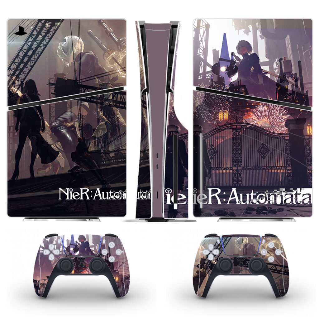 NieR:Automata PS5 Slim Skin Sticker Cover Design 2 - ConsoleSkins.co