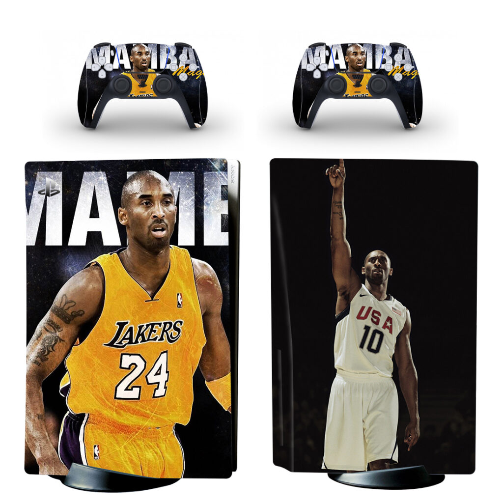 Mamba Magic Kobe Bryant PS5 Skin Sticker - ConsoleSkins.co