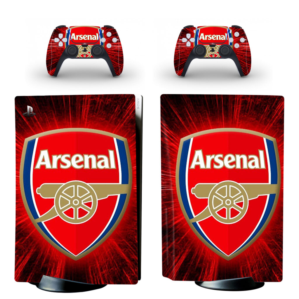 Arsenal F.C. PS5 Skin Sticker Decal - ConsoleSkins.co