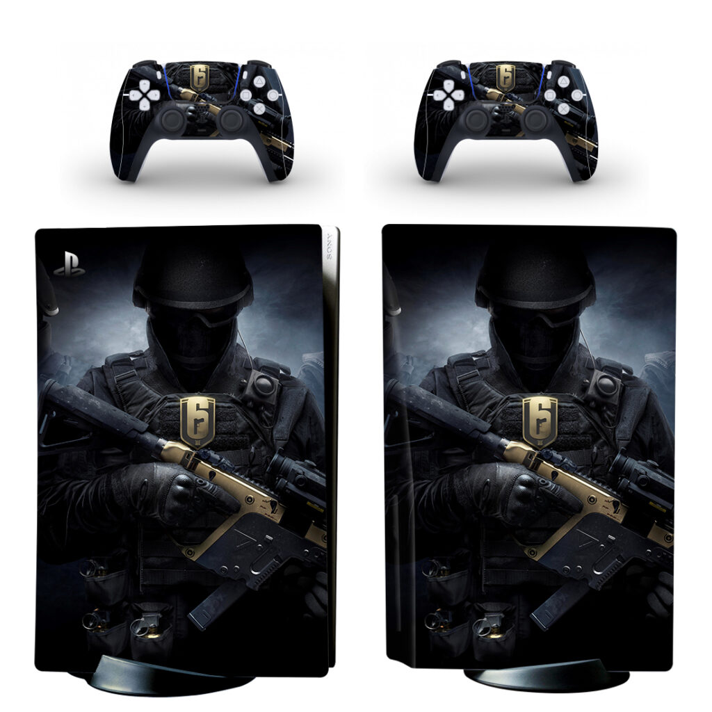 Tom Clancy's Rainbow Six Siege PS5 Skin Sticker Decal - ConsoleSkins.co