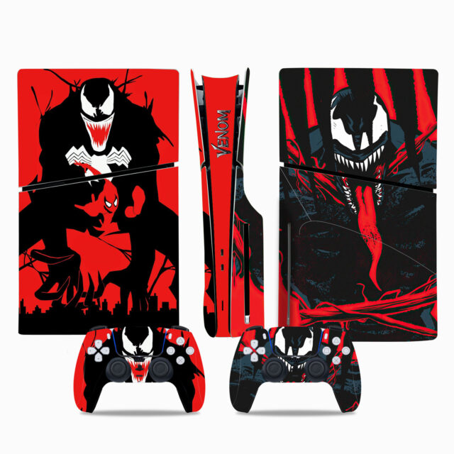 Venom PS5 Slim Skin Sticker Cover Design 2 - ConsoleSkins.co
