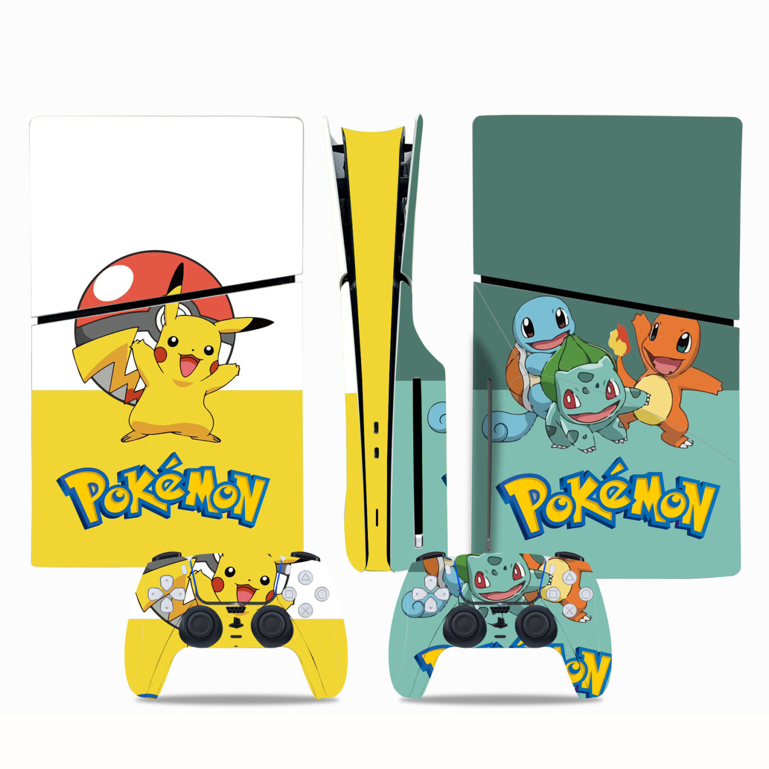 Pokémon PS5 Slim Skin Sticker Cover Design 3 - ConsoleSkins.co