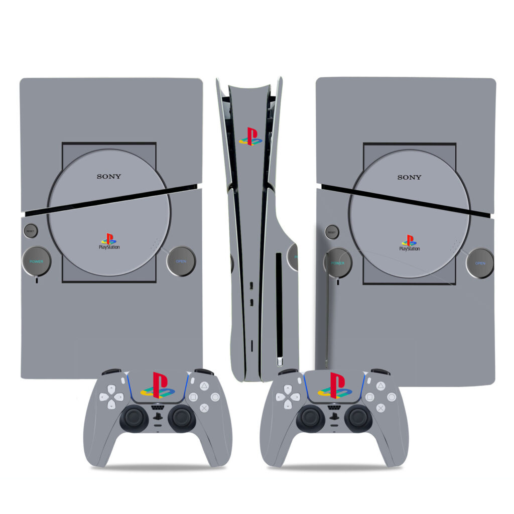 Sony Playstation Skin Sticker For PS5 Slim - ConsoleSkins.co
