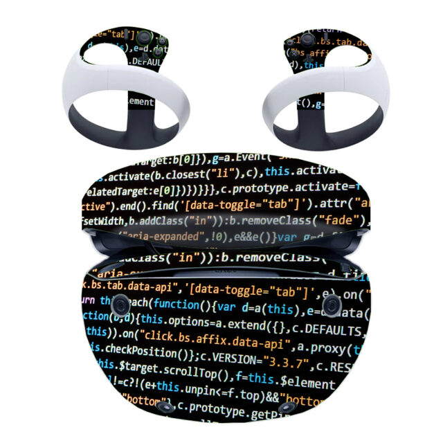Digital Coding PS VR2 Skin Sticker Decal - ConsoleSkins.co